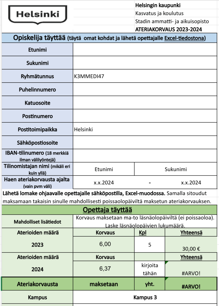 KOS eli koulutussopimus – Minna Väisänen